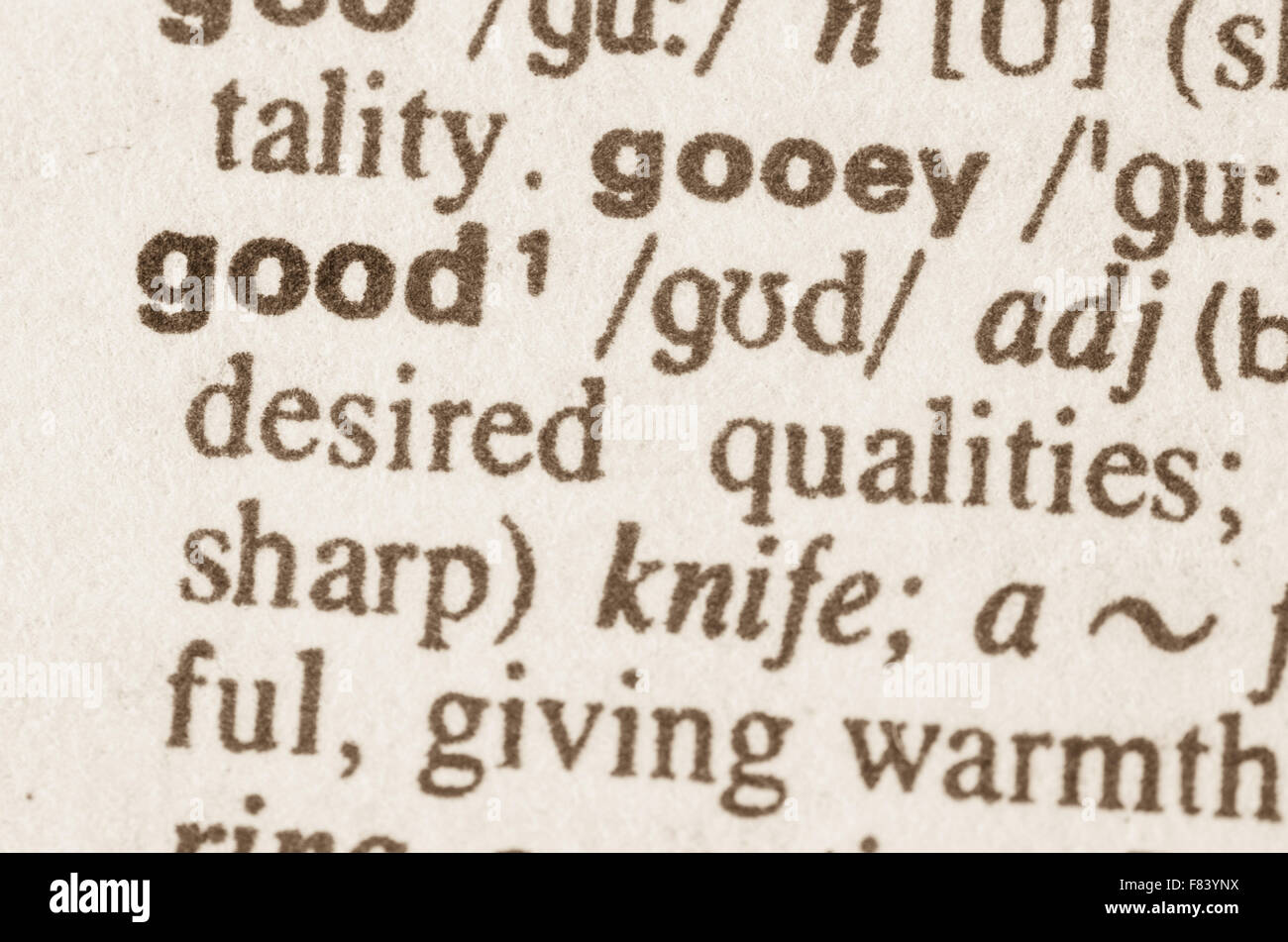 Bon dans Banque de photographies et d’images à haute résolution - Alamy