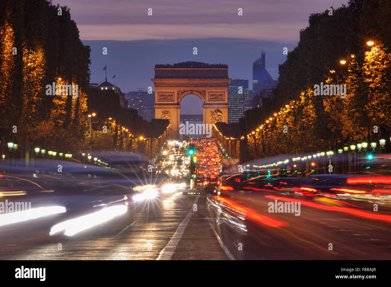 Embouteillage à paris Banque de photographies et d’images à haute ...