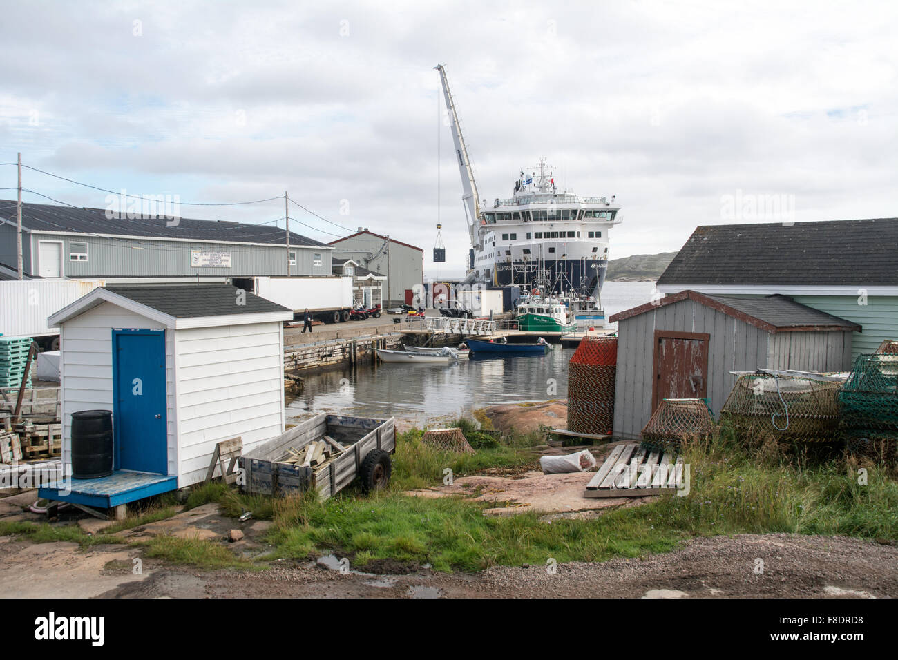 Harrington harbour quebec canada Banque de photographies et d’images à ...