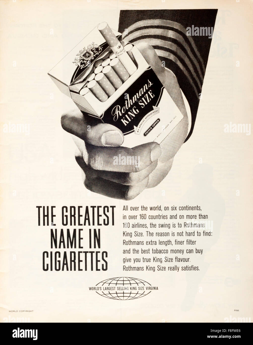 Rothmans cigarette packet black Banque de photographies et d’images à ...
