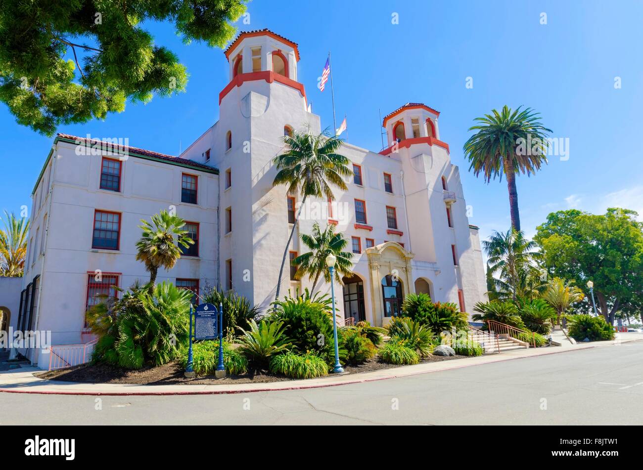 Une vue de la Naval Medical Center San Diego aka Bob Wilson Naval ...