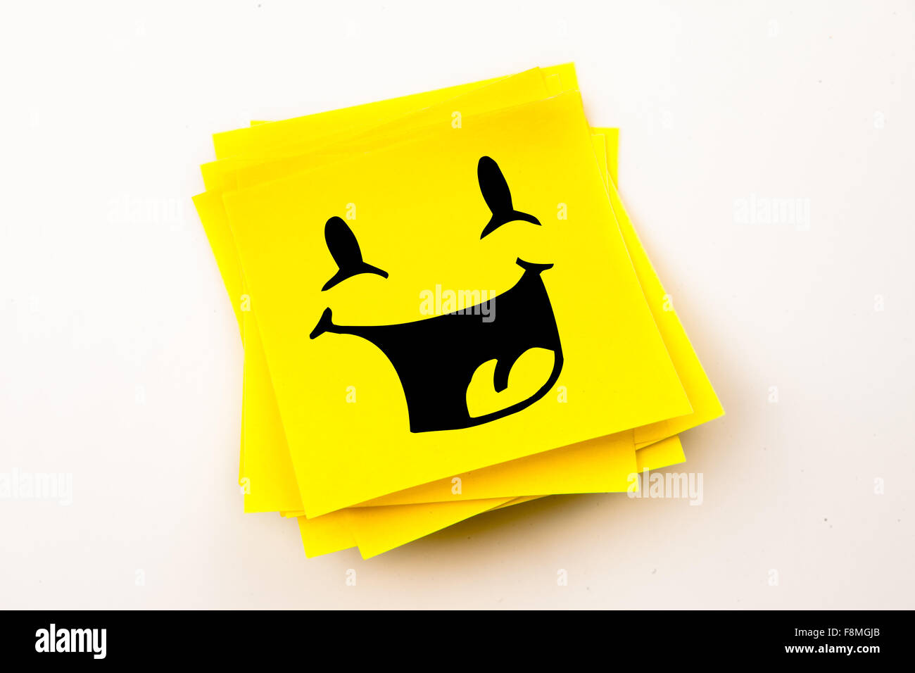 Post it note face Banque de photographies et d’images à haute ...