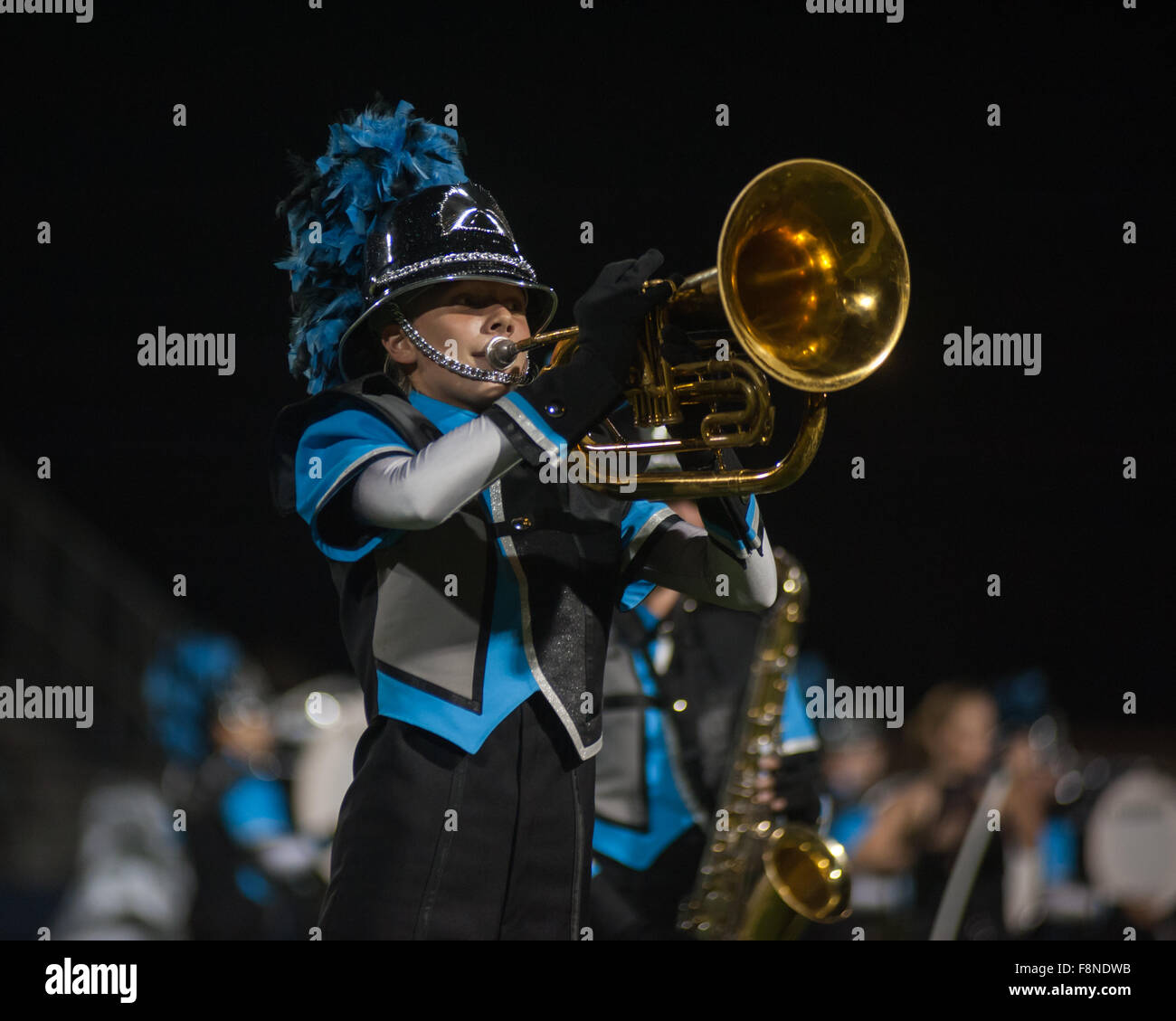 Teen brass band Banque de photographies et d’images à haute résolution ...