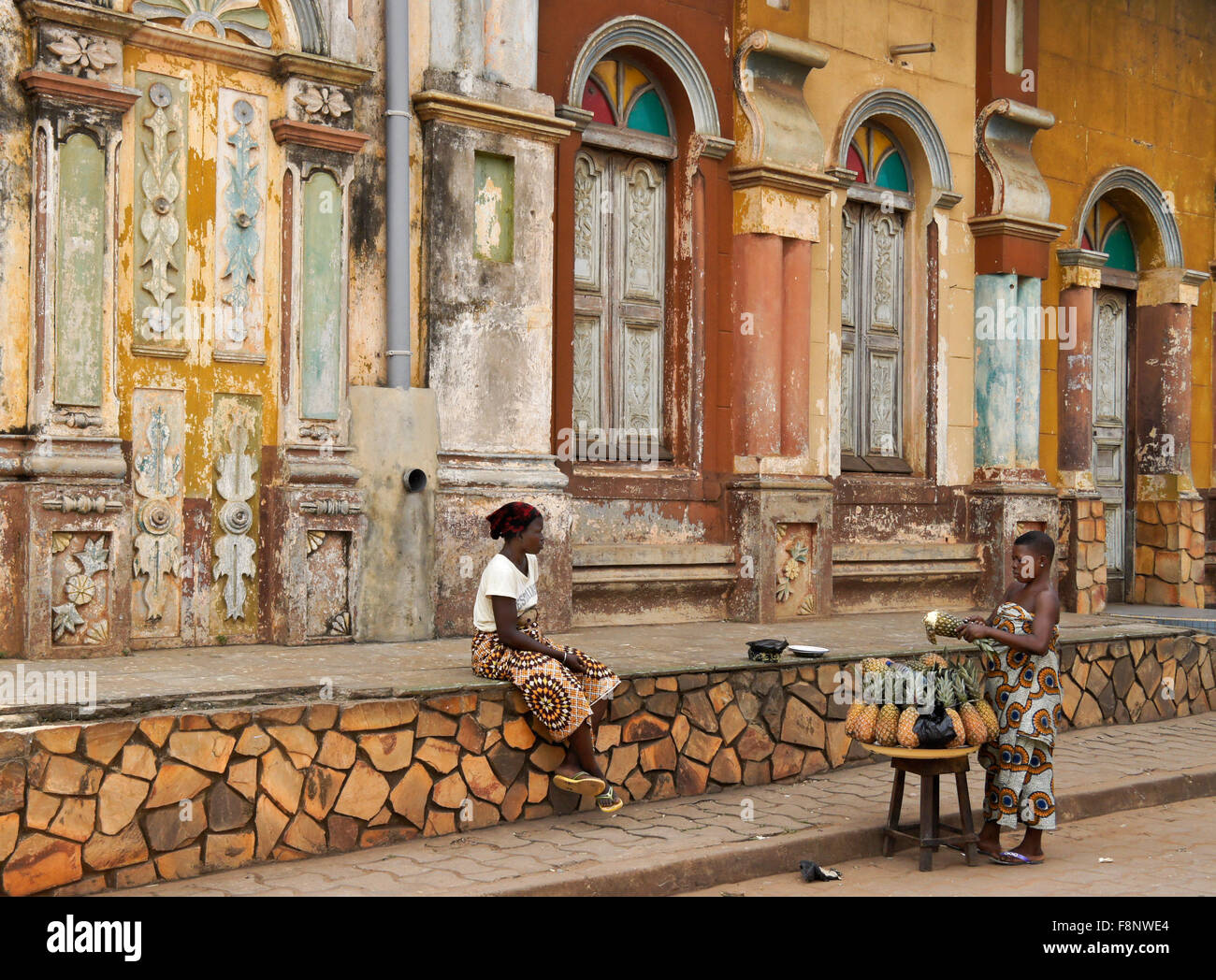 Porto novo benin central mosque Banque de photographies et d’images à ...