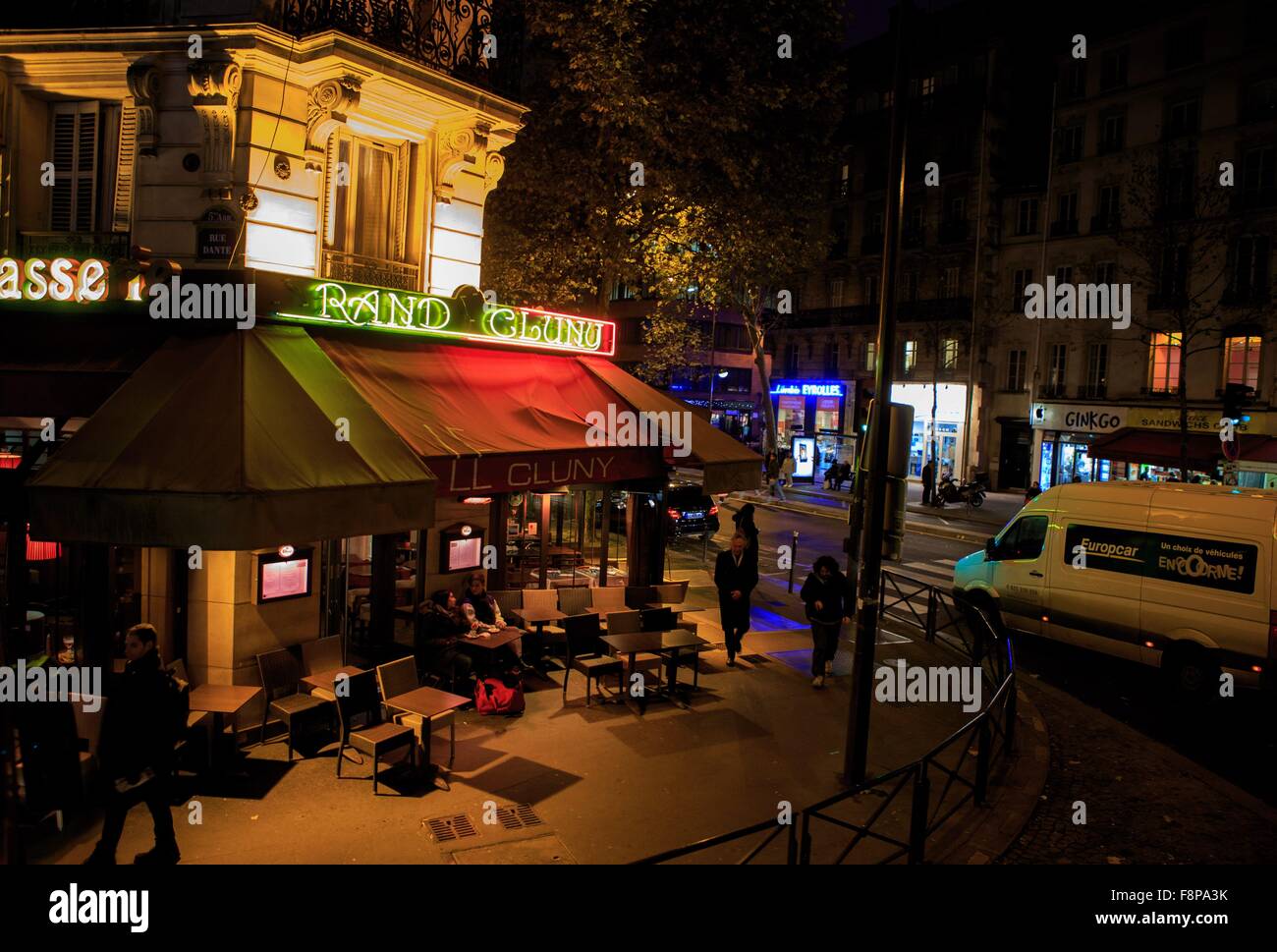 Double decker cafe Banque de photographies et d’images à haute ...