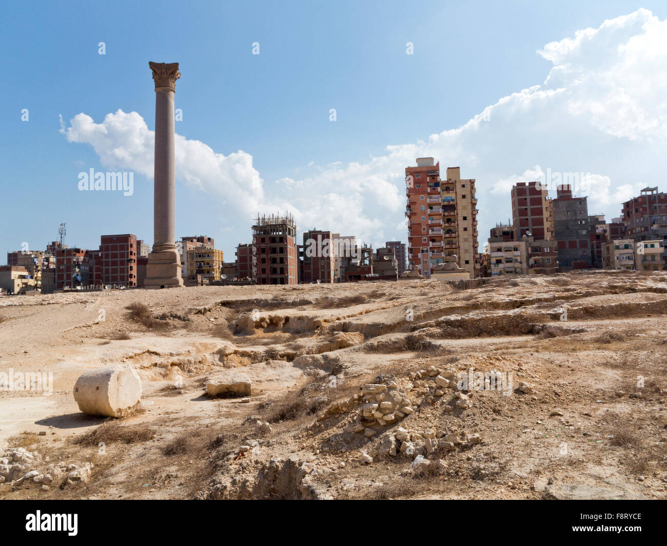 Pompey's pillar Banque de photographies et d’images à haute résolution ...