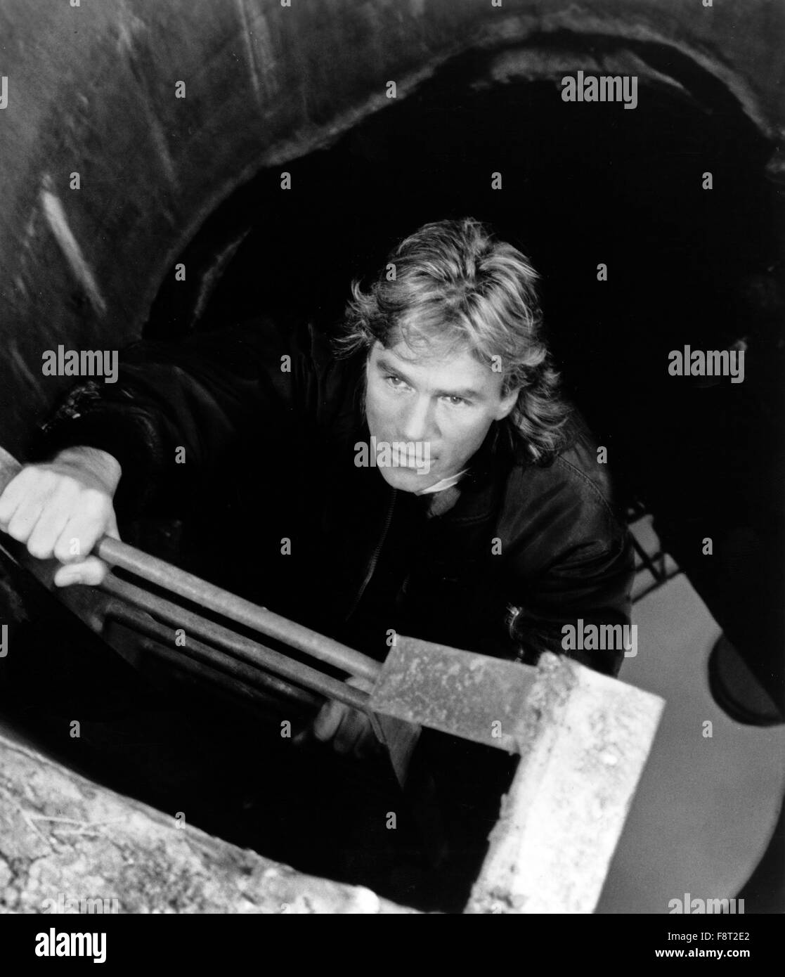 Richard dean anderson macgyver Banque d'images noir et blanc - Alamy