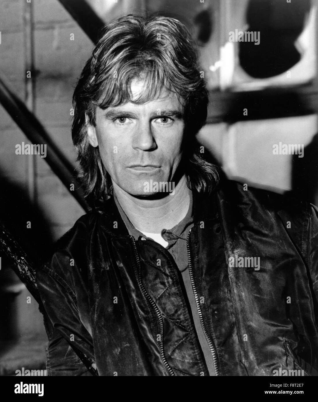 Richard dean anderson macgyver Banque d'images noir et blanc - Alamy