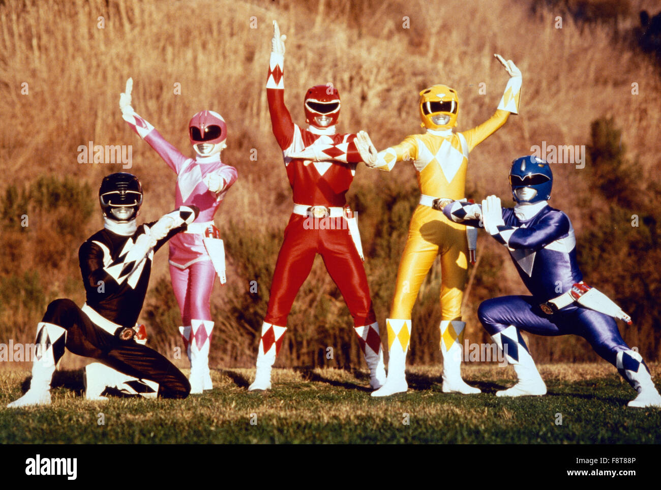Mighty Morphin Power Rangers, Actionserie, USA 1993-1996, acteurs : Walter Jones, Amy Jo Johnson ...