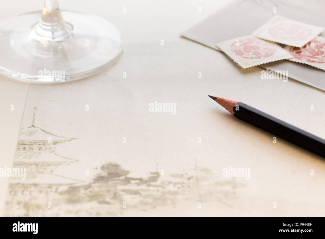 Tampons crayons Banque de photographies et d’images à haute résolution ...