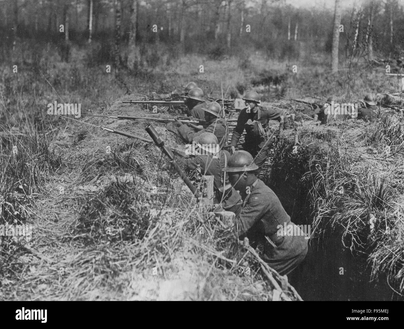 British infantry france Banque de photographies et d’images à haute ...