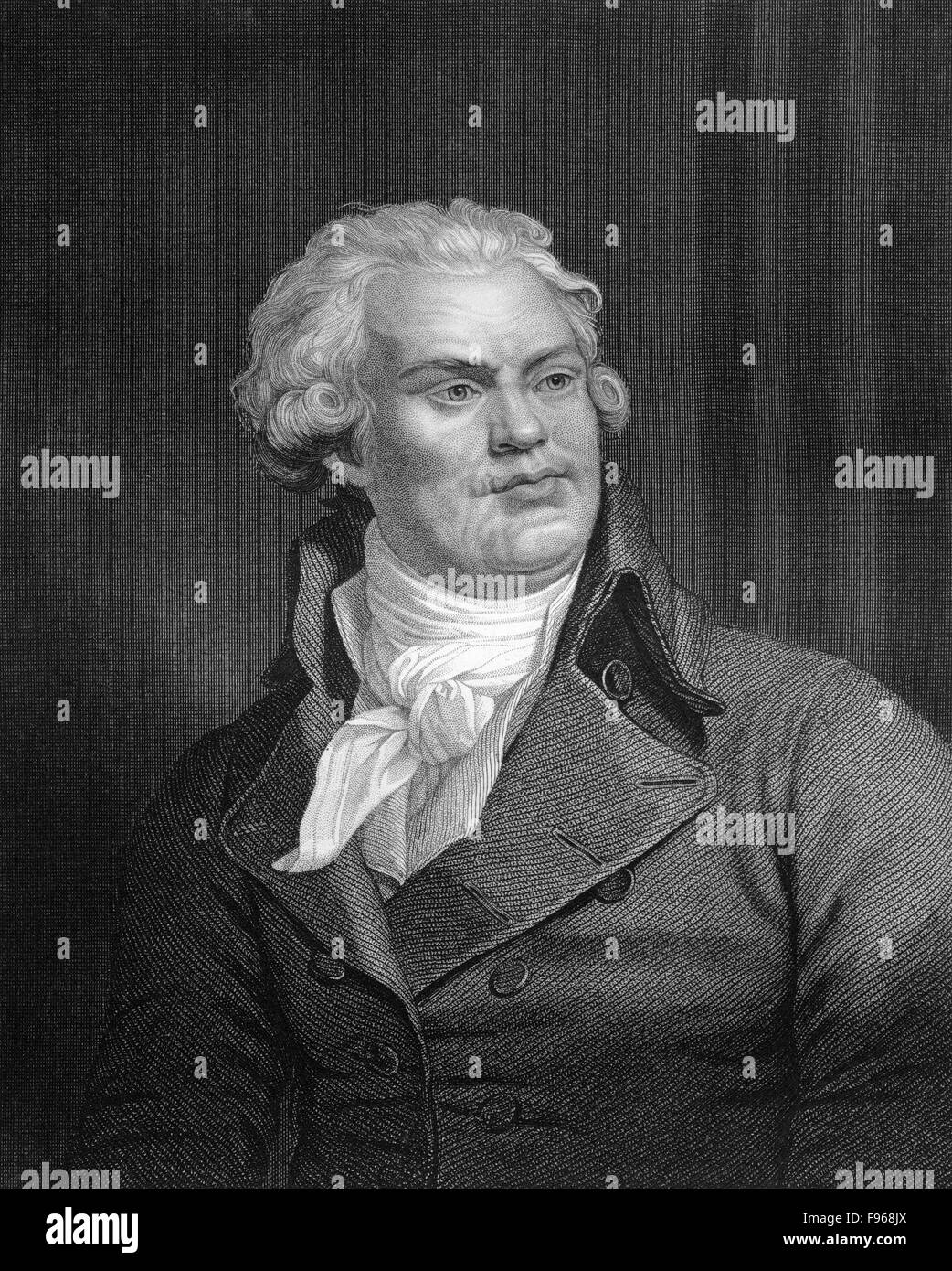Georges Jacques Danton, 1759 - 1794, principale figure dans les ...