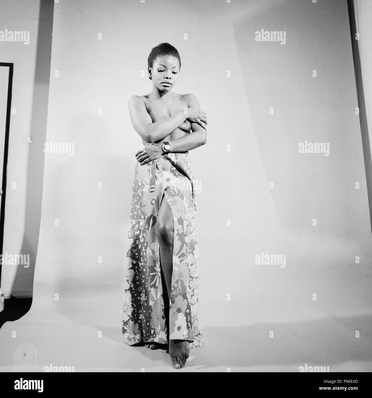 Nous Die amerikanische Schauspielerin Esther Daniels, Fotoshooting ...