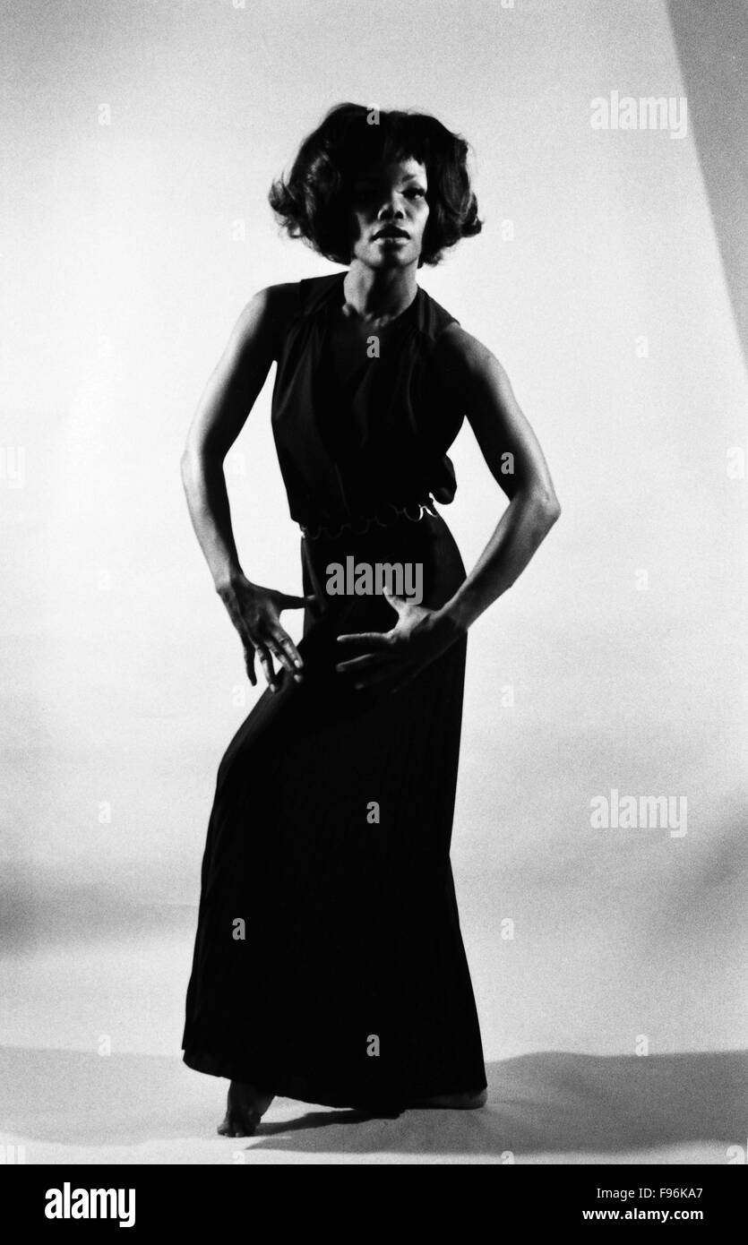 Schauspielerin Esther Daniels, Porträt, Deutschland 1969. L'actrice ...