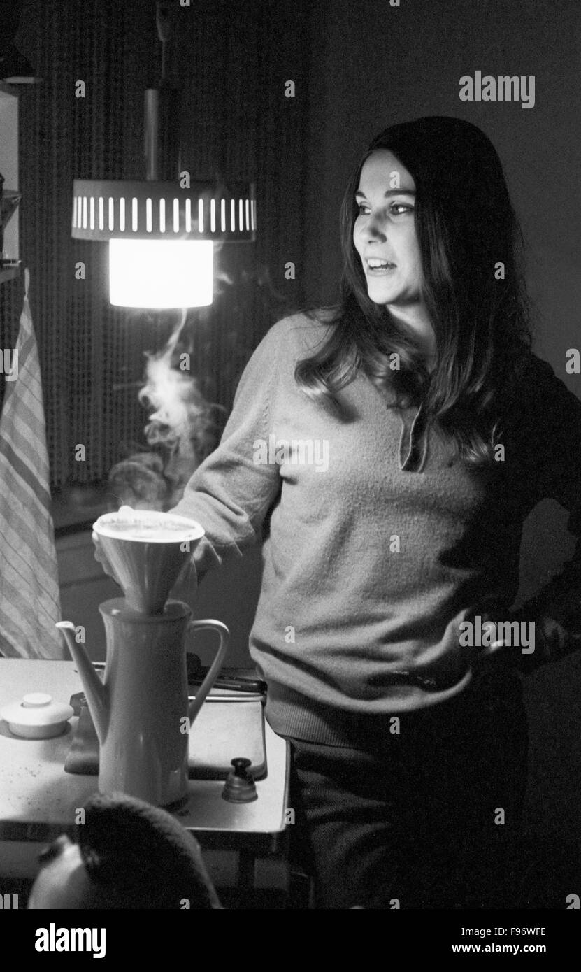 Deutsche Schauspielerin Renata Höfer, Deutschland 1960 er Jahre. L ...