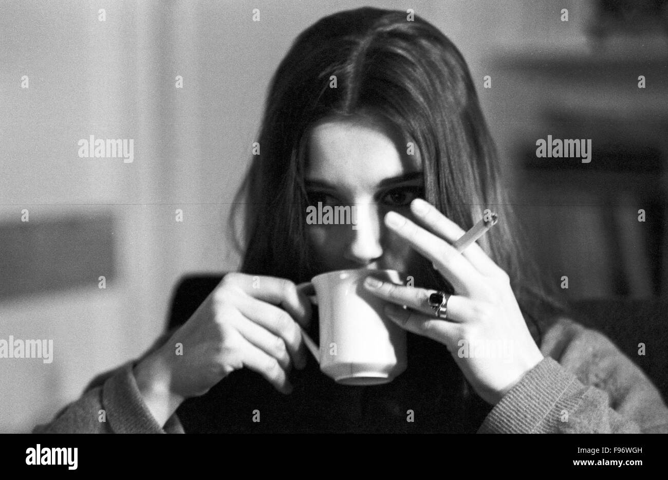 Deutsche Schauspielerin Renata Höfer, Deutschland 1960 er Jahre. L ...