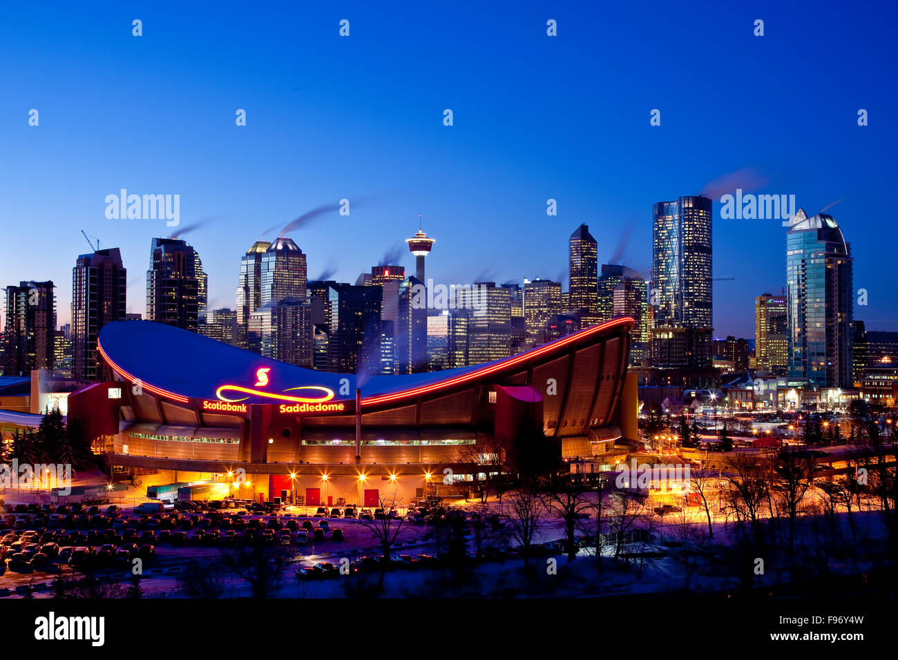 Calgary skyline alberta Banque de photographies et d’images à haute ...