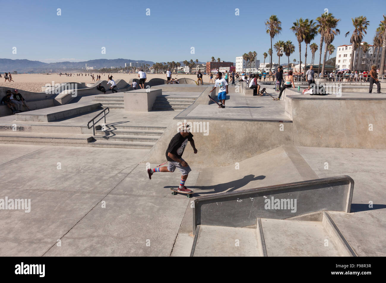 Venice beach roller Banque de photographies et d’images à haute ...