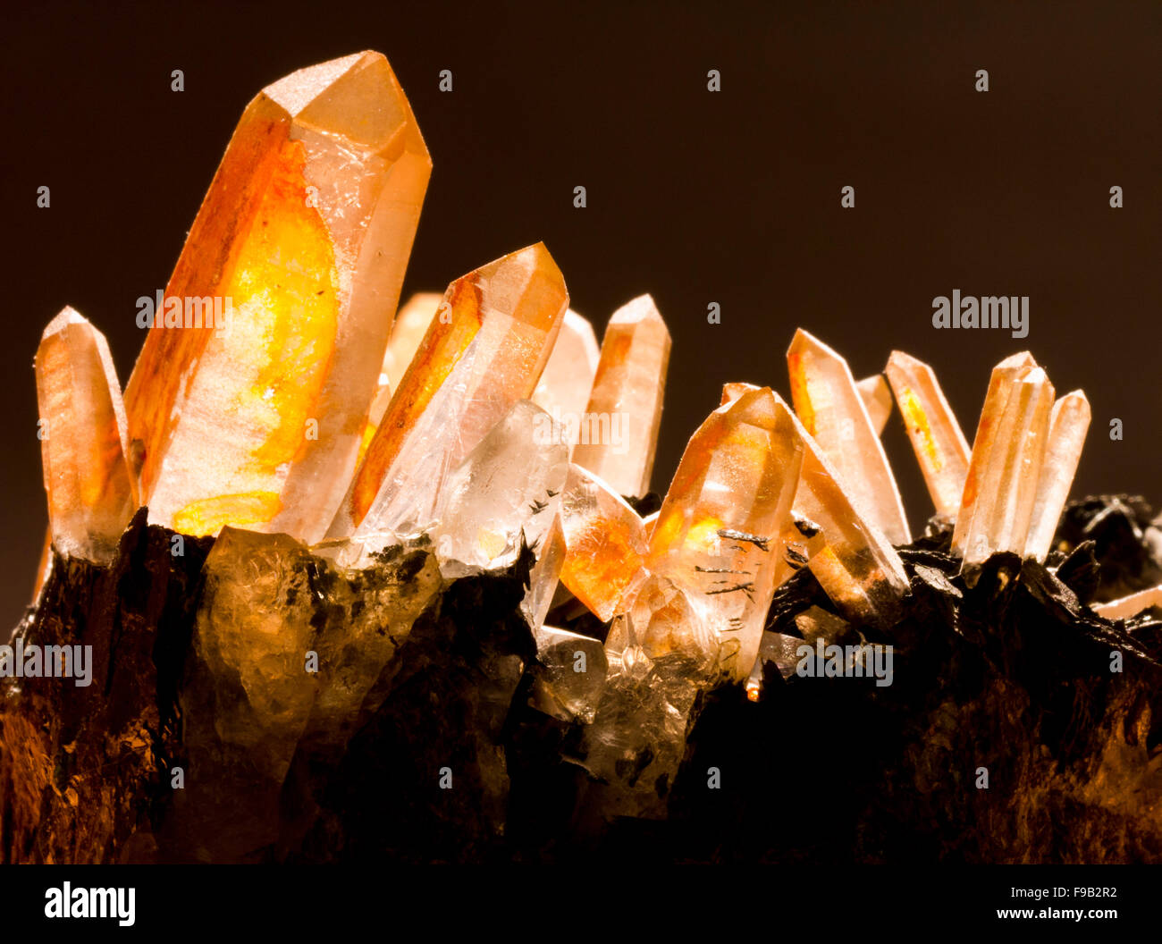 Red quartz Banque de photographies et d’images à haute résolution - Alamy