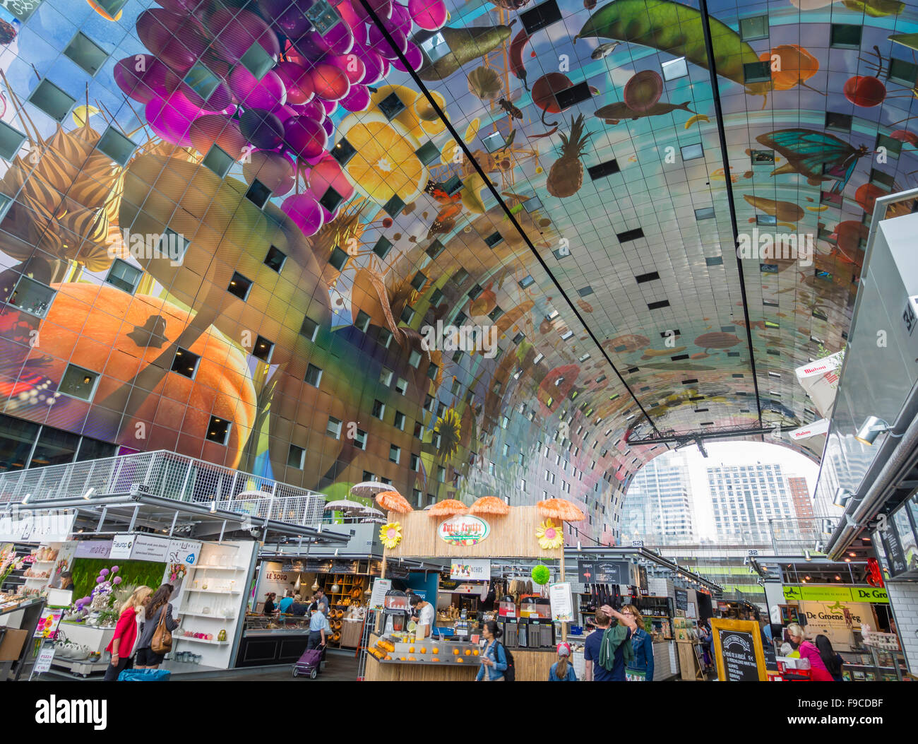 Rotterdam market hall Banque de photographies et d’images à haute ...