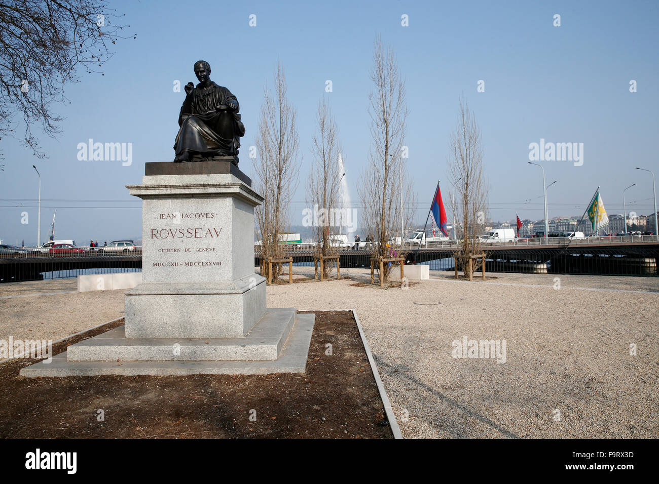 Jean jacques rousseau geneva Banque de photographies et d’images à ...