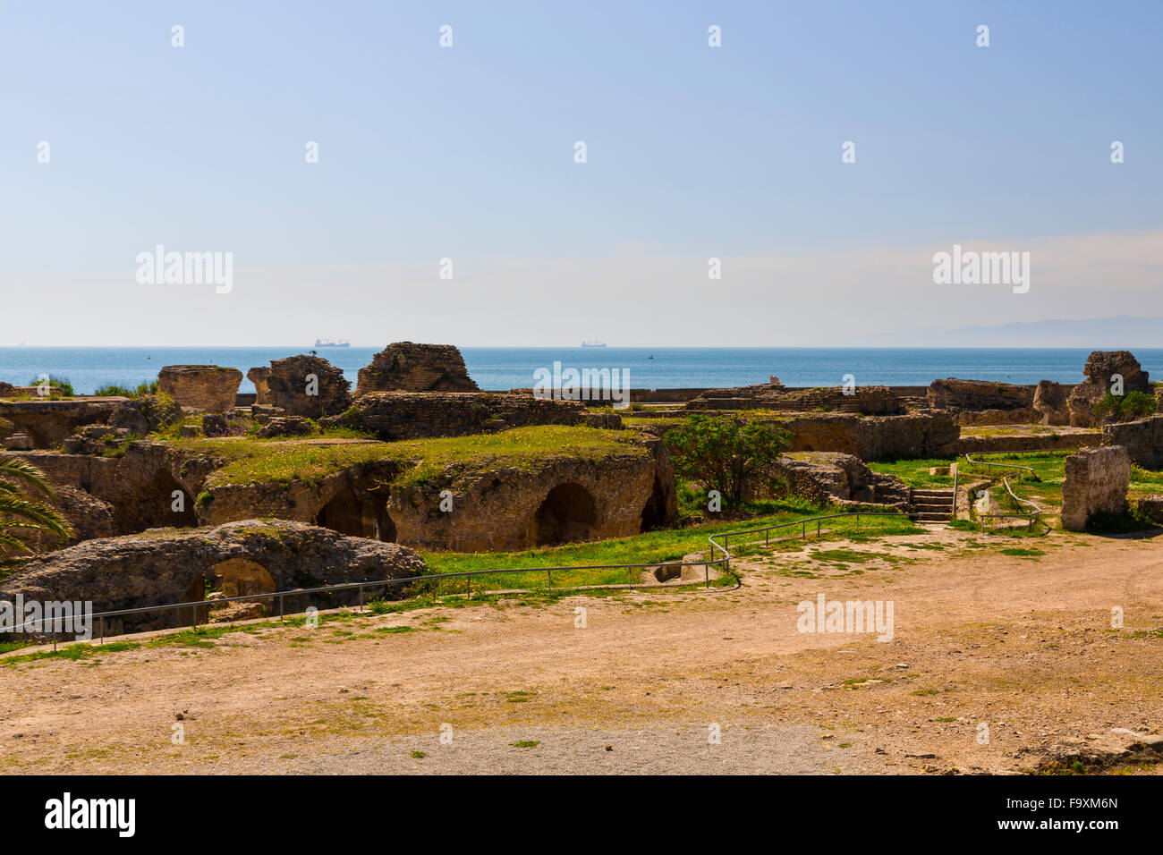 Carthage ancient roman wall ruin Banque de photographies et d’images à ...