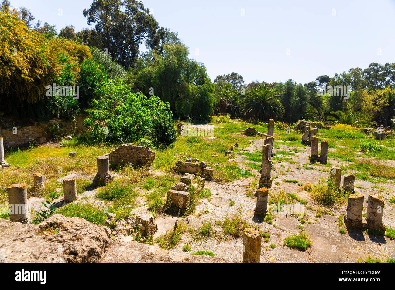 Carthage ancient roman wall ruin Banque de photographies et d’images à ...