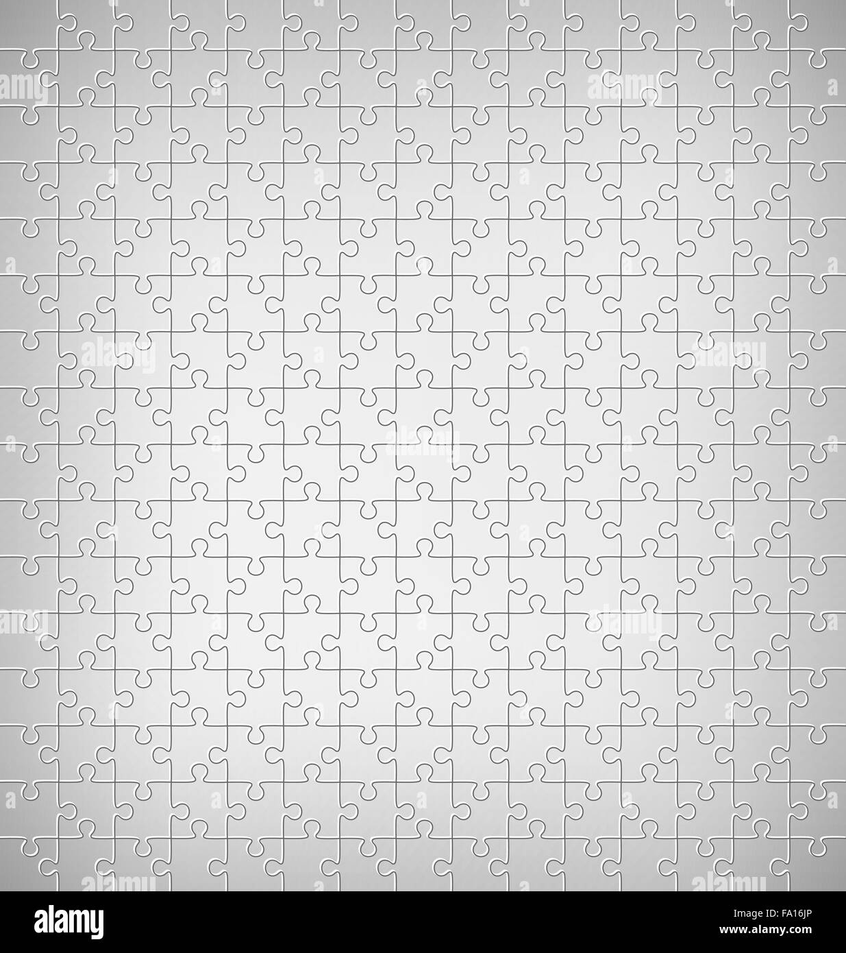 Jigsaw puzzle frame Banque d'images noir et blanc - Alamy