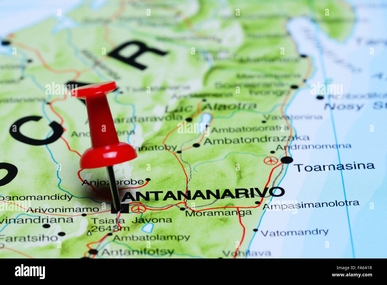 Carte antananarivo Banque de photographies et d’images à haute ...