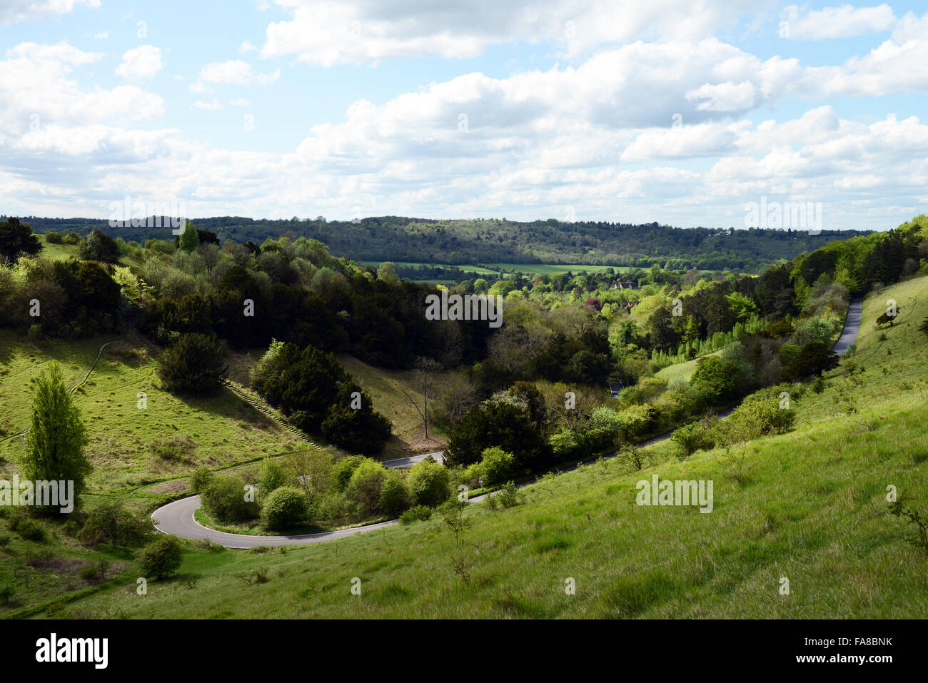 Routes en zig zag Banque de photographies et d’images à haute ...