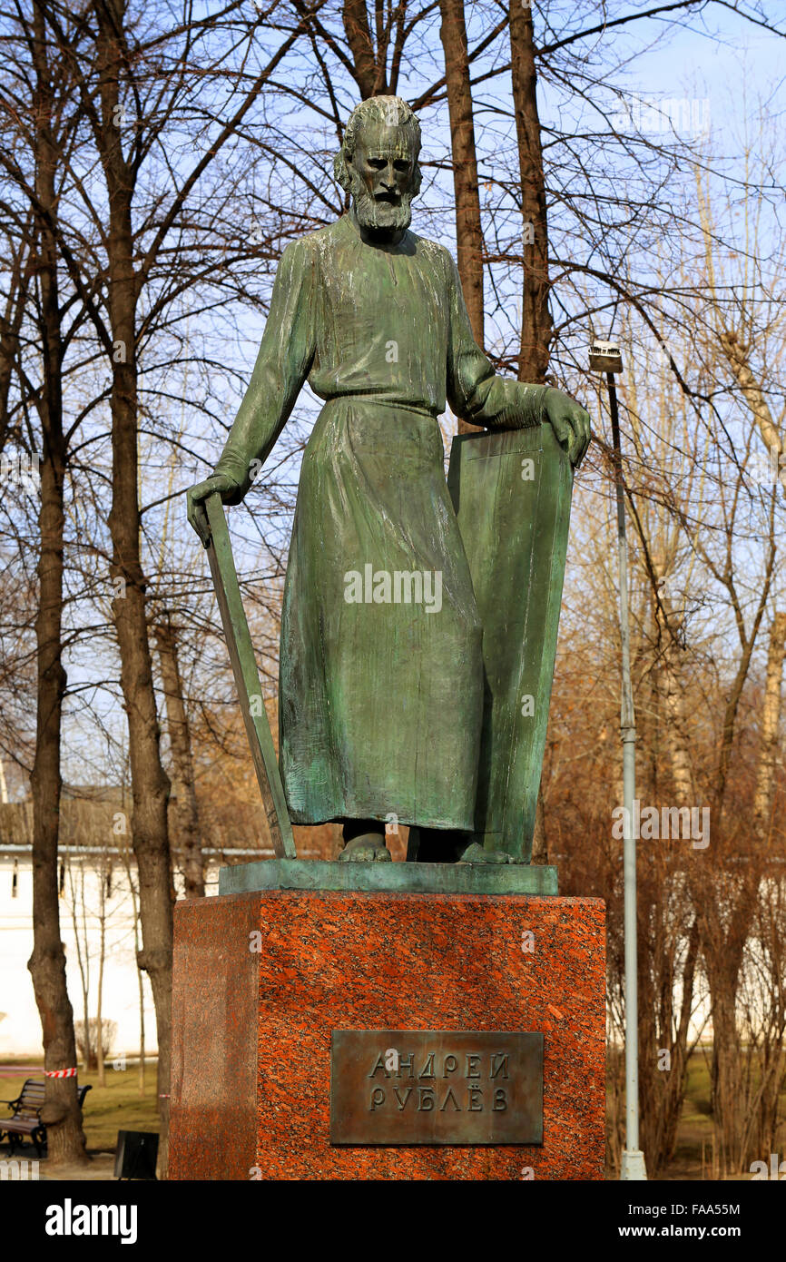 Andrei Roublev célèbre et vénéré maître de l'école moscovite de l'icône ...