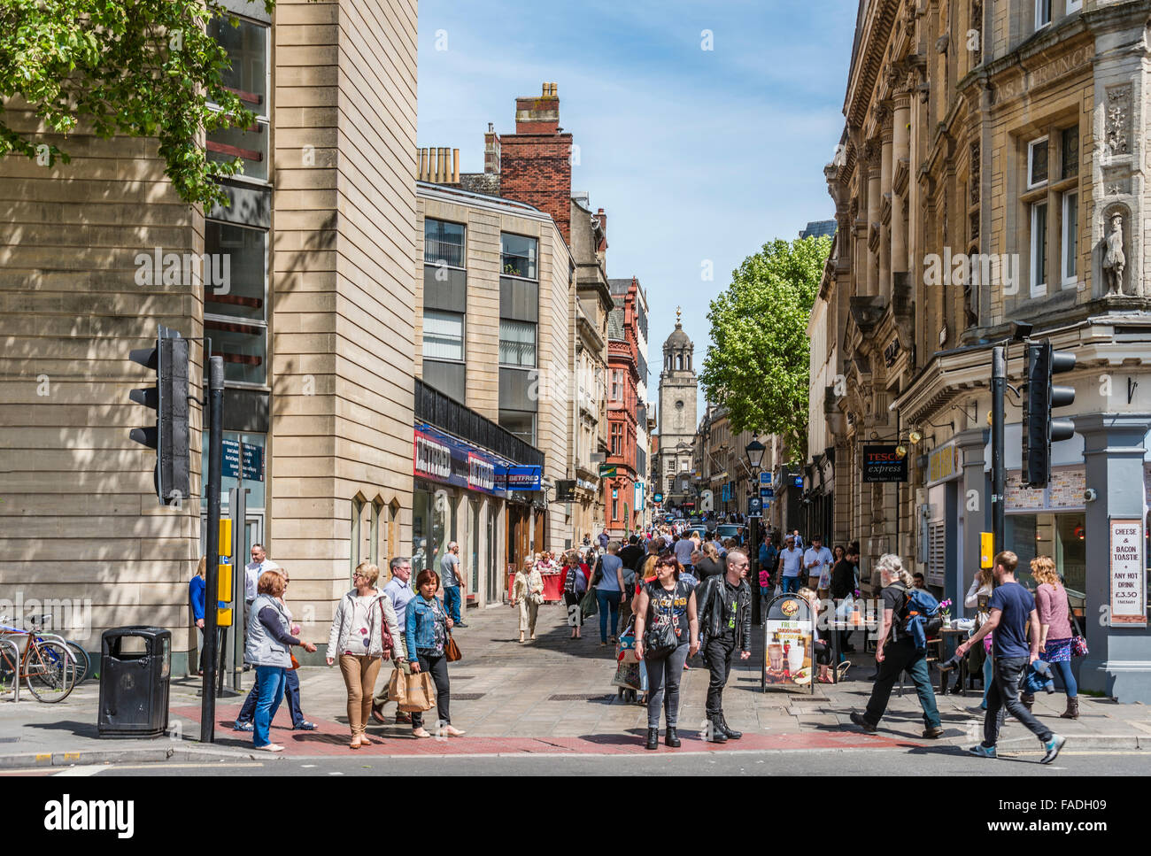 Cityscape at Bristol Old City, Somerset, England, UK | Einkausstrasse ...
