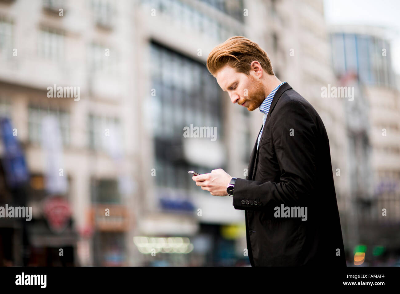 Cheveux roux homme Banque de photographies et d’images à haute ...