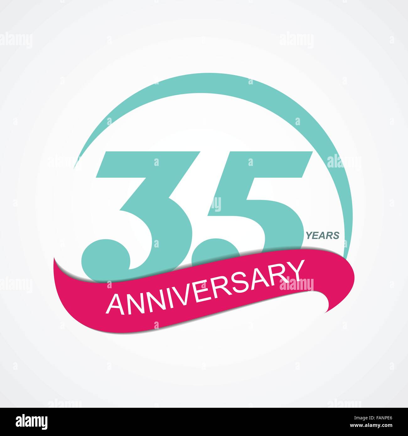 Logo anniversaire 35 ans Banque d'images vectorielles - Page 2 - Alamy