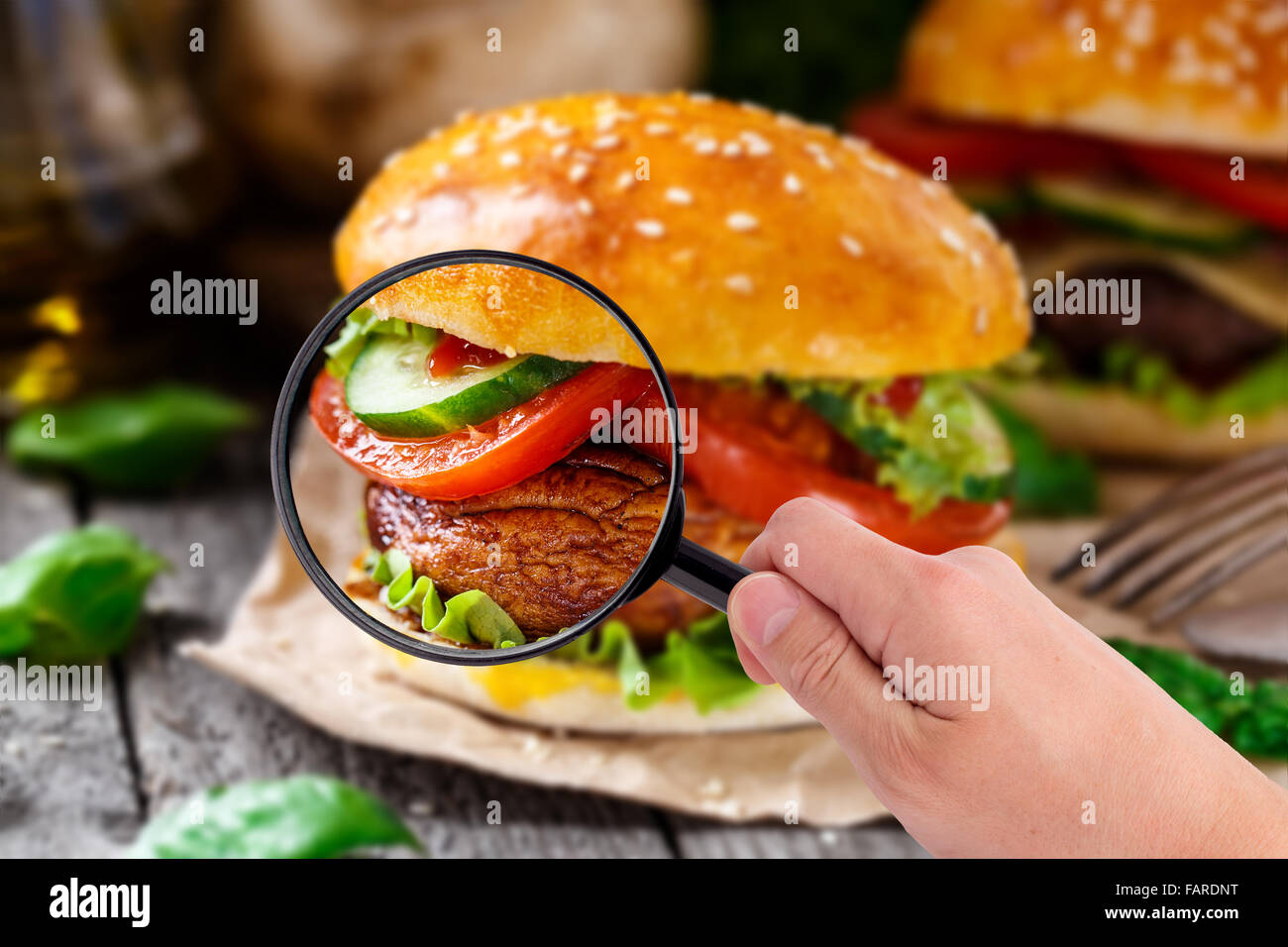 Bouton Hamburger Banque d'image et photos - Alamy
