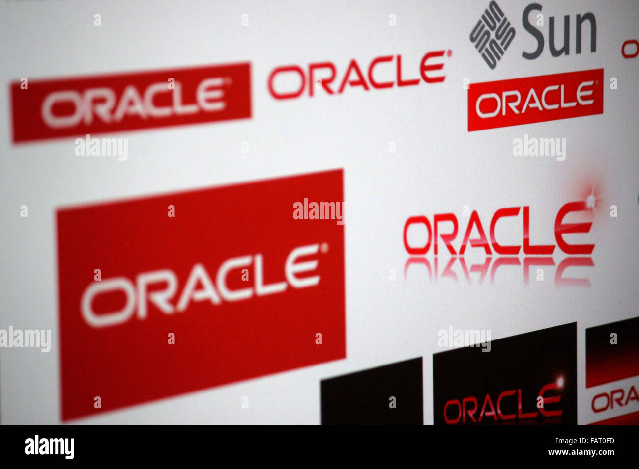 Oracle logo Banque de photographies et d’images à haute résolution - Alamy