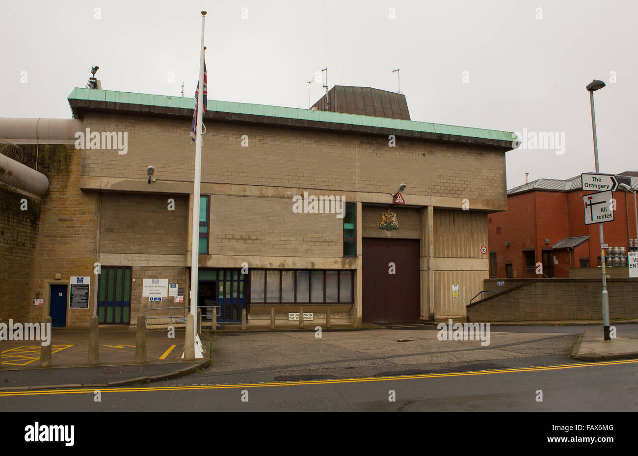 Vue générale de la prison de wakefield Banque de photographies et d ...