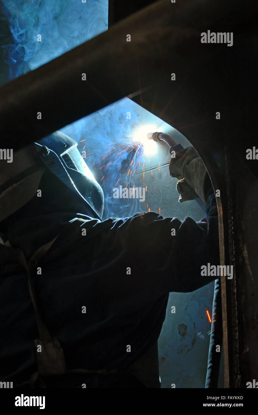 La construction de navires Banque de photographies et d’images à haute ...