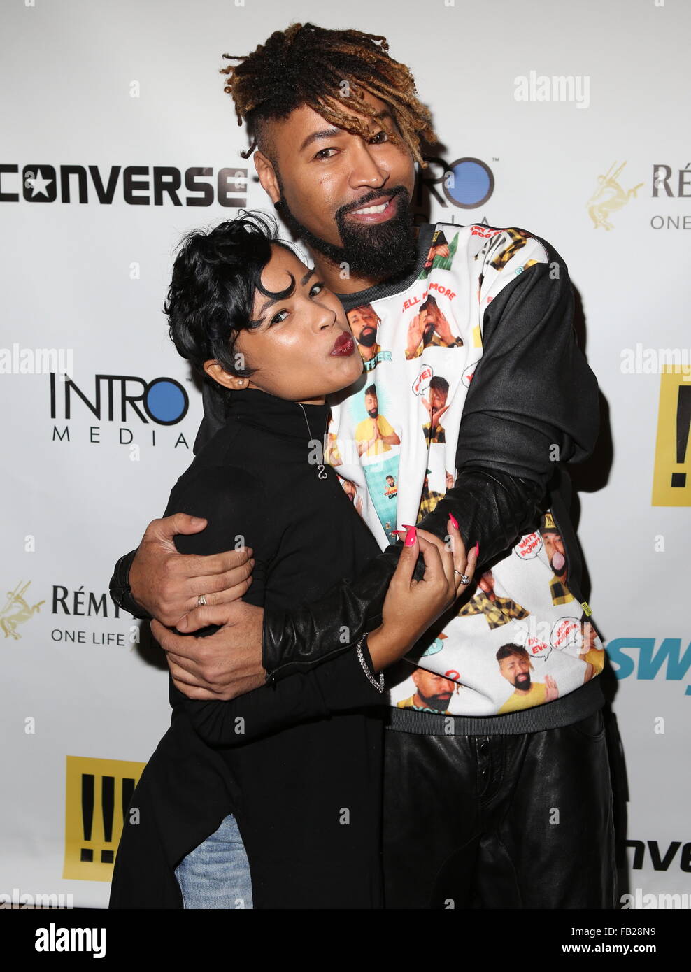 Remy martin and ty hunter celebrate Banque de photographies et d’images ...