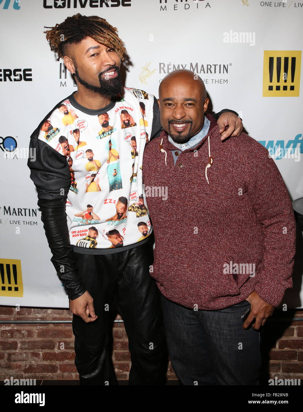 Remy martin and ty hunter celebrate Banque de photographies et d’images ...