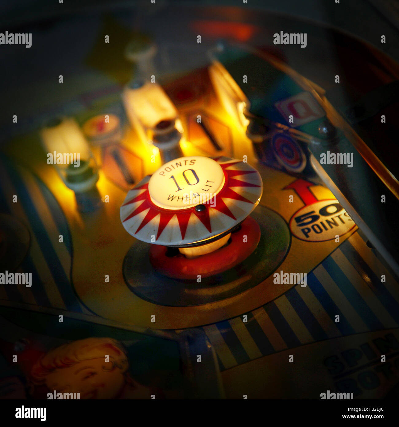 Vintage pinball Banque de photographies et d’images à haute résolution ...