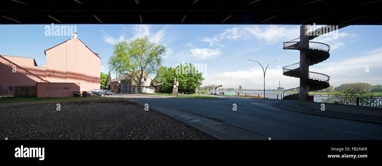 Blick unter der a40 zur wilhelma Banque de photographies et d’images à ...