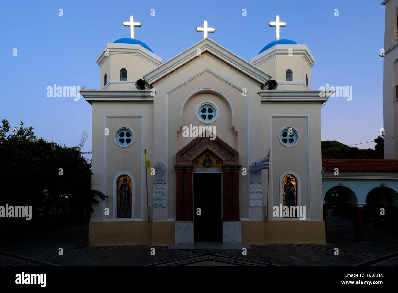 L'Église grecque orthodoxe du Christ, (Agia Paraskevi), Kos Town, Kos ...