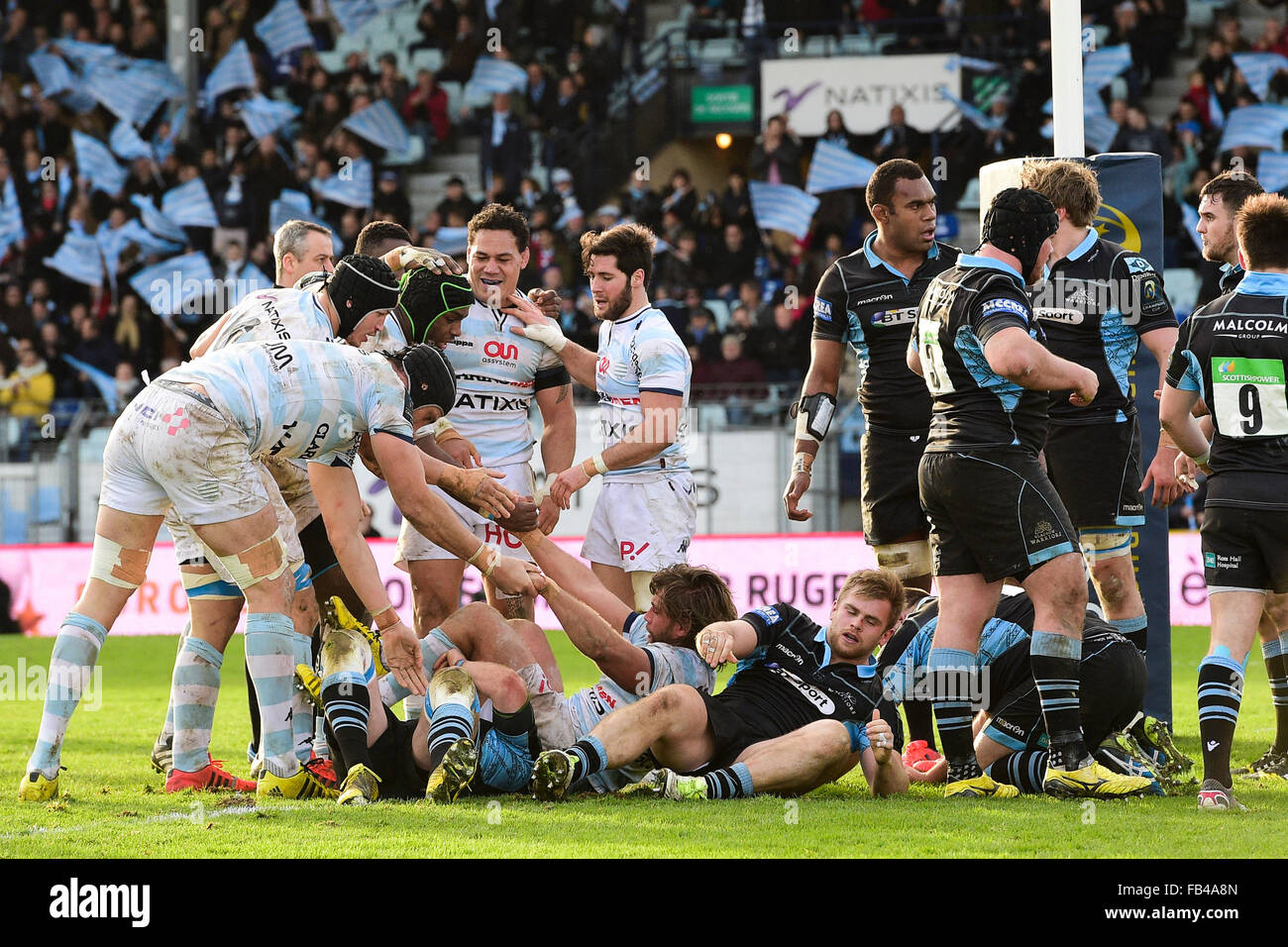 Racing metro 92 2016 Banque de photographies et d’images à haute ...