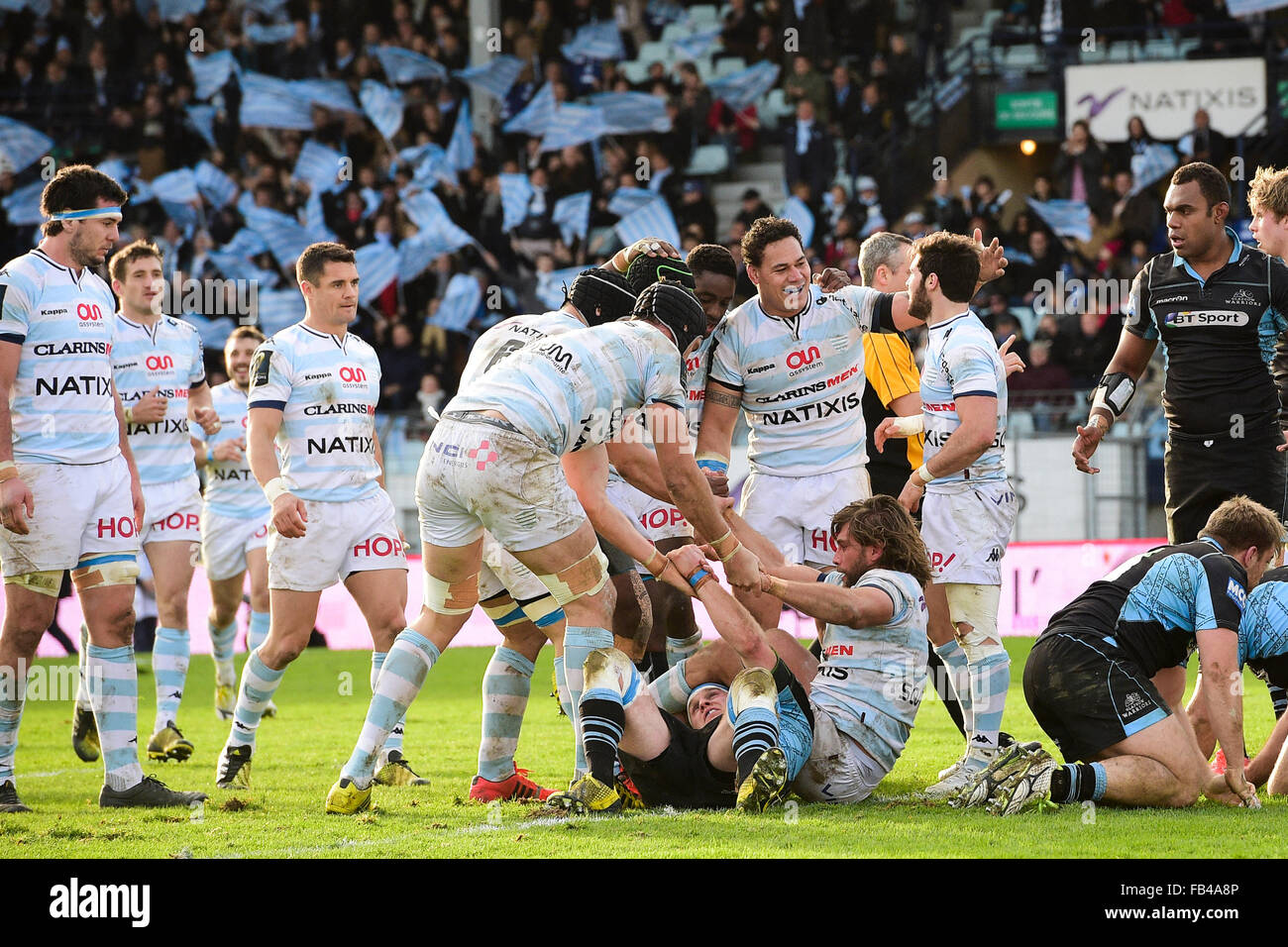 Racing metro 92 2016 Banque de photographies et d’images à haute ...