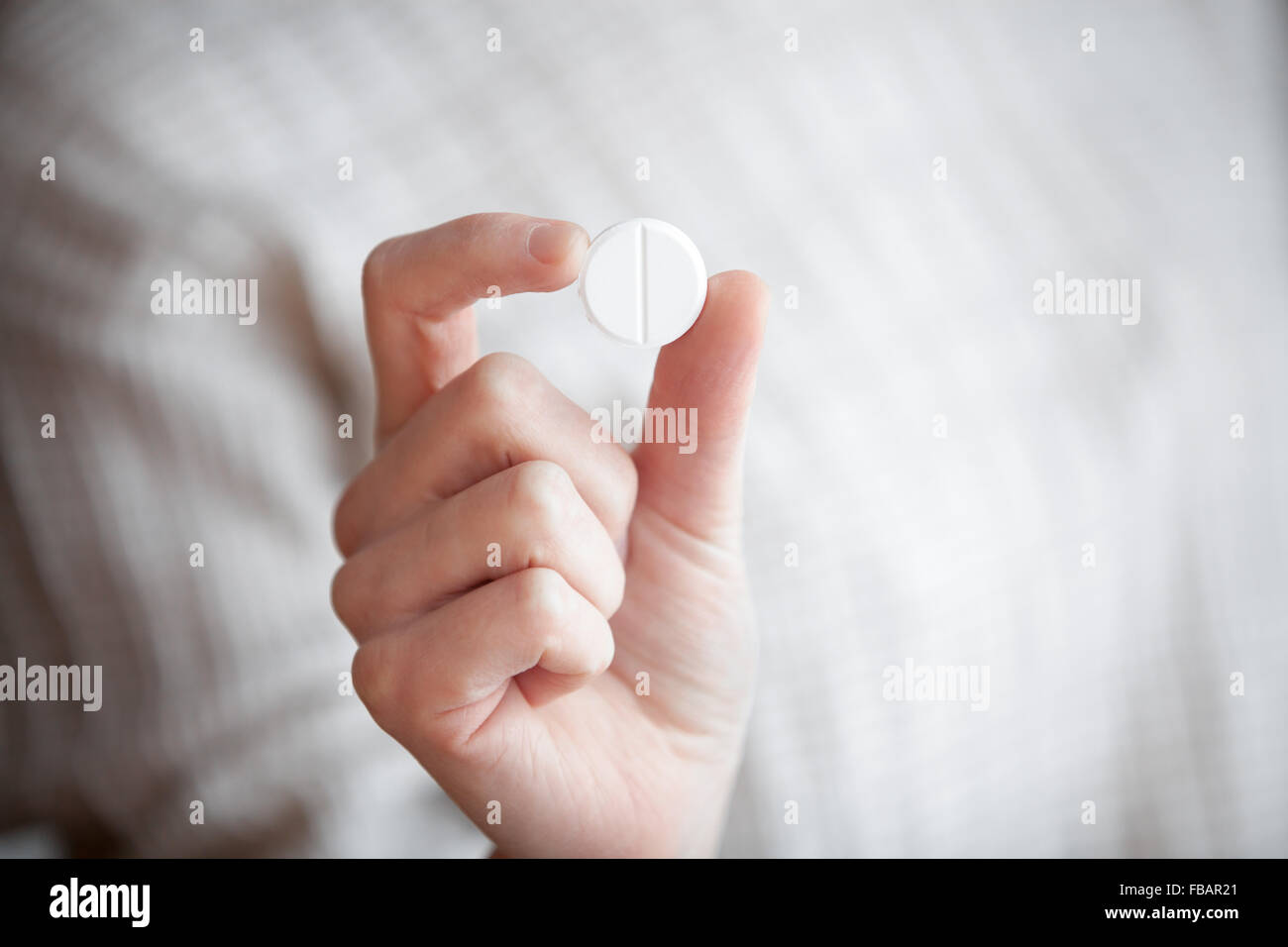 Pilule ronde Banque de photographies et d’images à haute résolution - Alamy