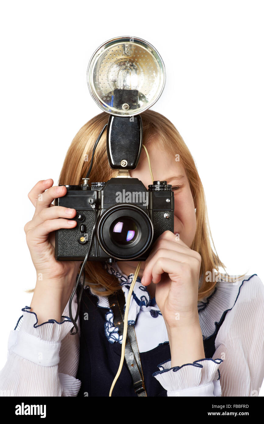 Girl reporter Banque de photographies et d’images à haute résolution ...