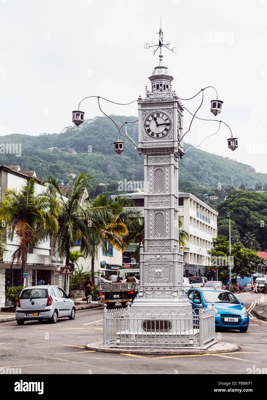 Victoria town mahe seychelles Banque de photographies et d’images à ...