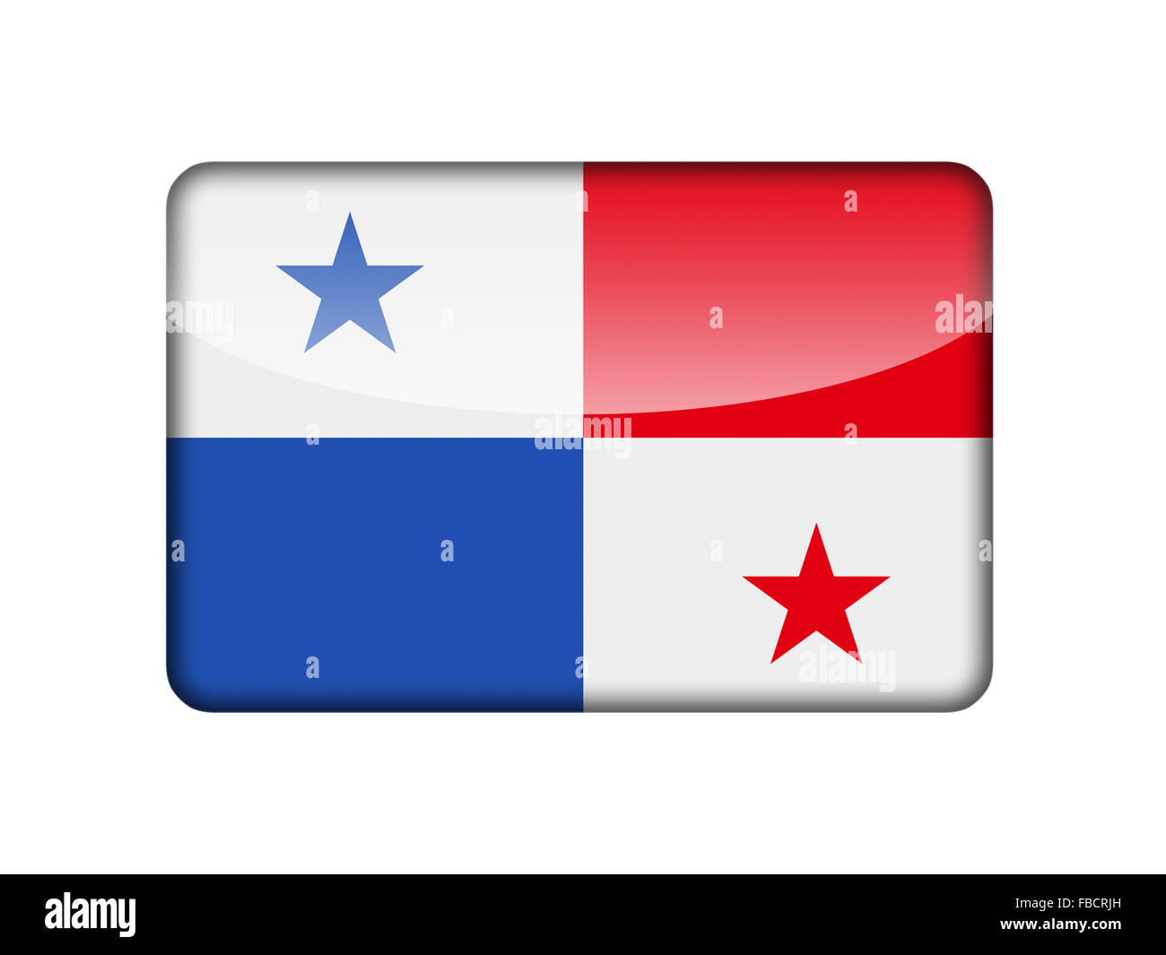 Le drapeau de Panama Photo Stock - Alamy