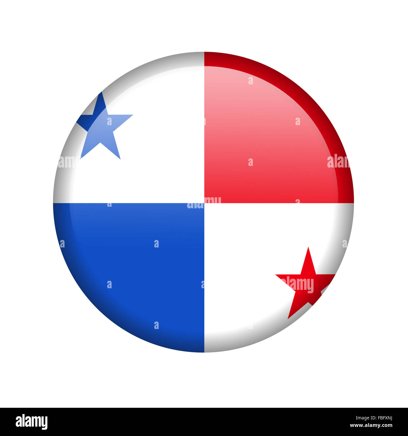 Le drapeau de Panama Photo Stock - Alamy